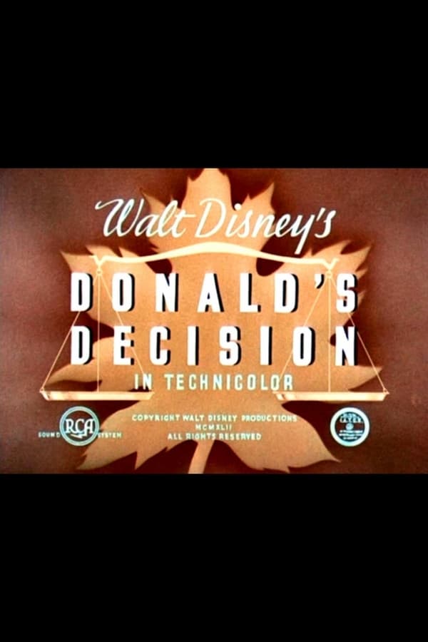 Disney - Donald's Decision