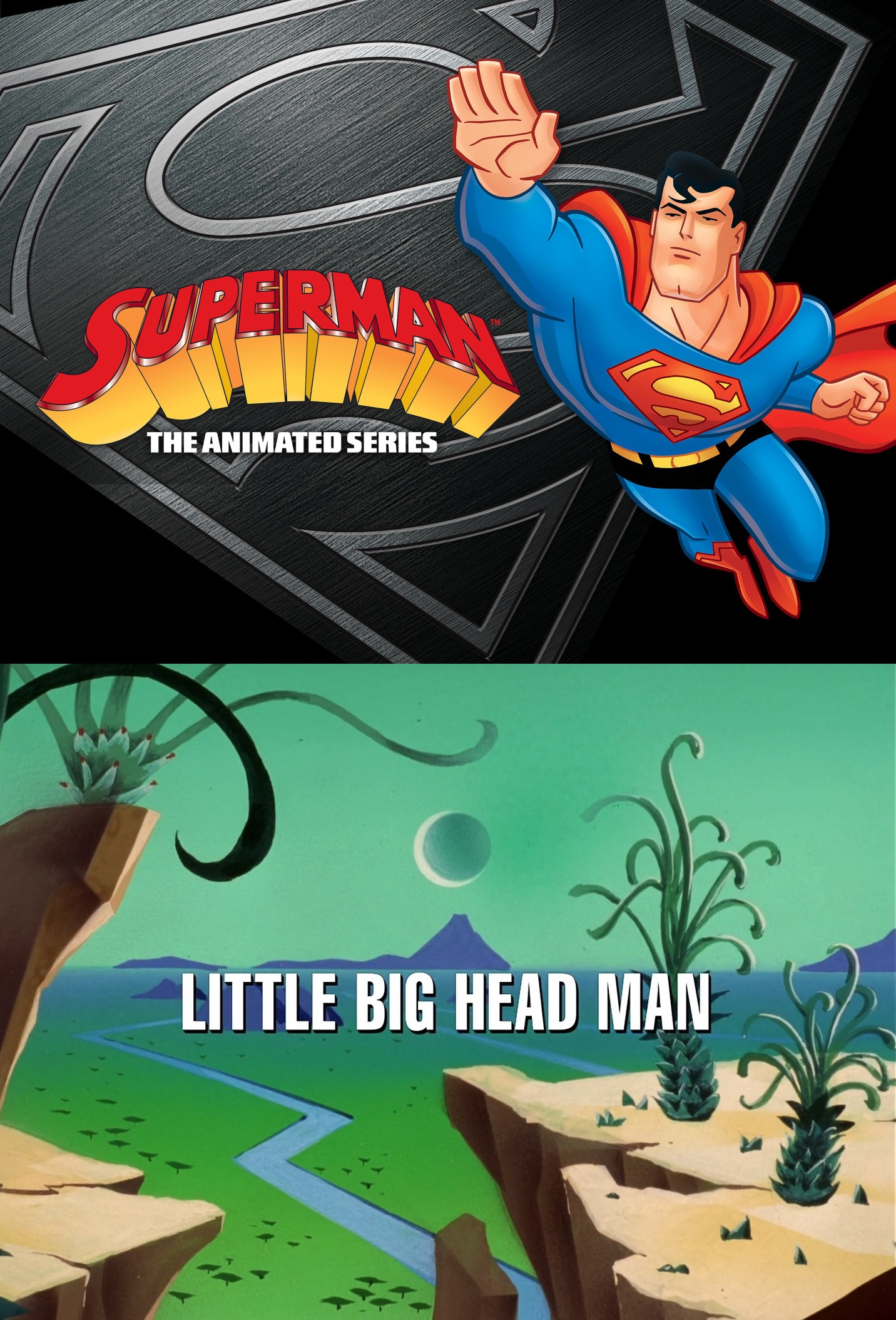 Superman: The Animated Series - Little Big Head Man